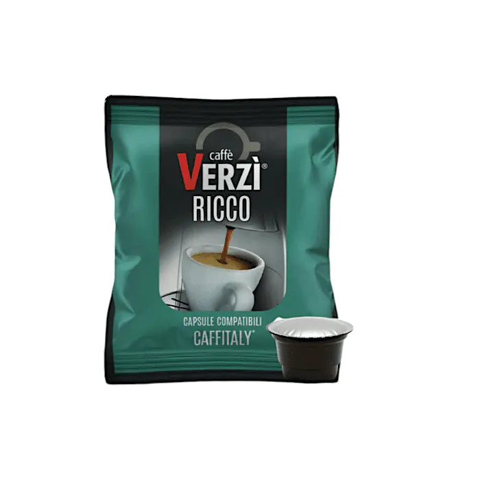 VERZI' - Caffitaly - Caffè - Aroma Ricco - Conf. 80 – Capsules.ge