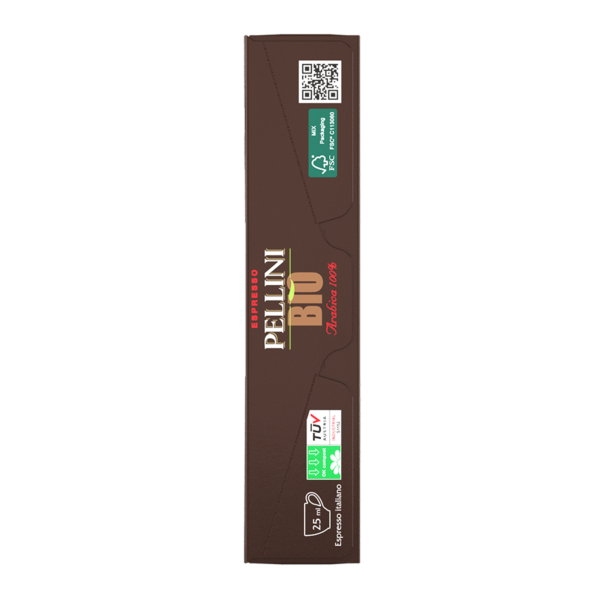 Pellini Bio Arabica compostable Nespresso®* – Capsules.ge